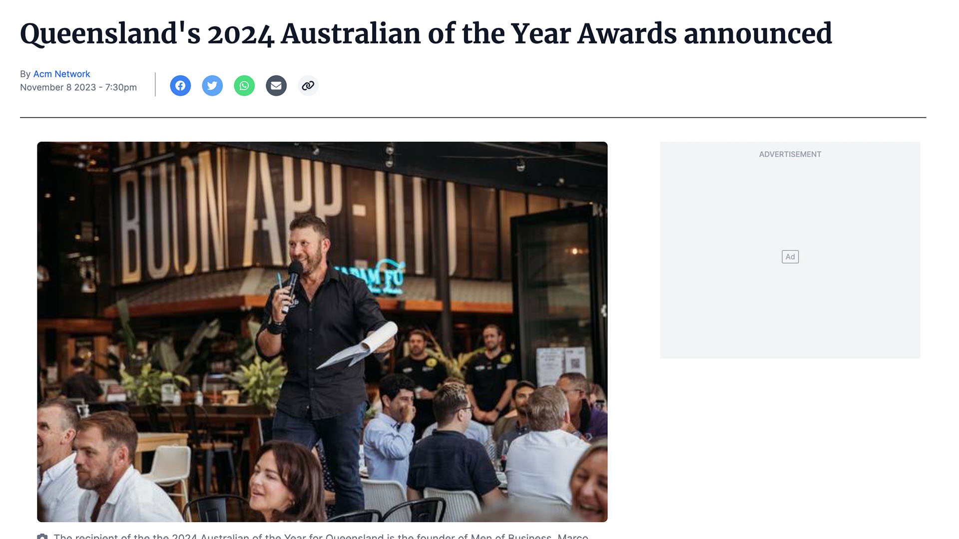 Canberra Times - Queensland's 2024 Australian of the Year Awards ...